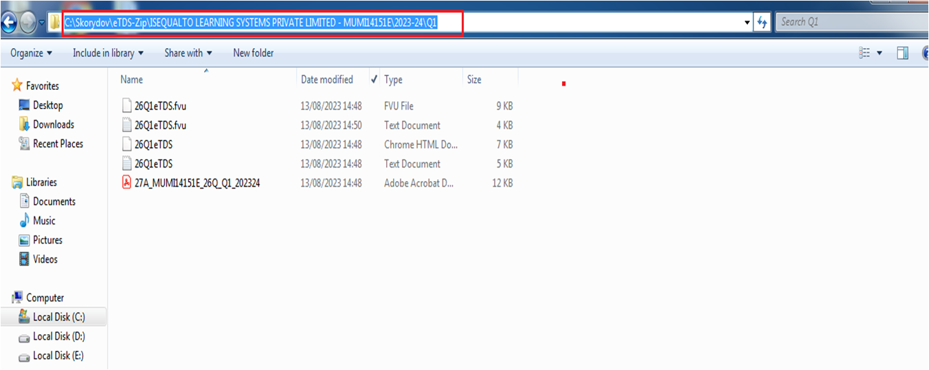 How to prepare regular return for Form-26Q (Q1 to Q4) through e-TDS XL ...