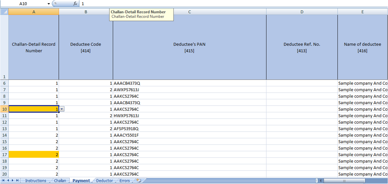 How to Find FVU Error in Regular-return through e-TDS XL? – Skorydov TDS