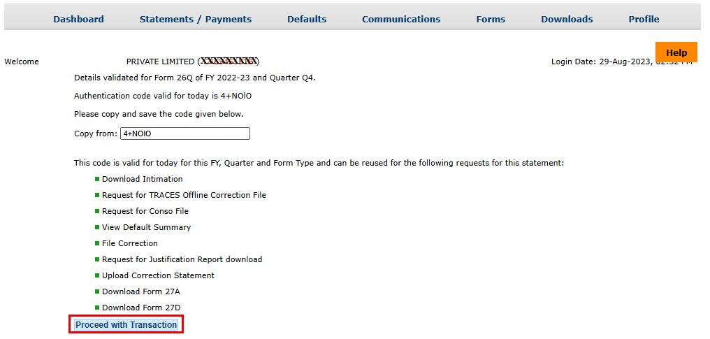 Challan Correction-How to adjust interest amount on TRACES? – Skorydov TDS