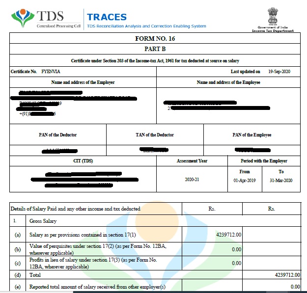 What is Form 16? – Skorydov TDS