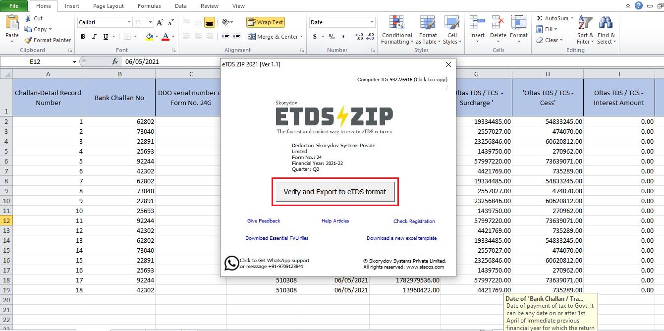 How to prepare eTDS return quickly through Skorydov e-TDS XL ...