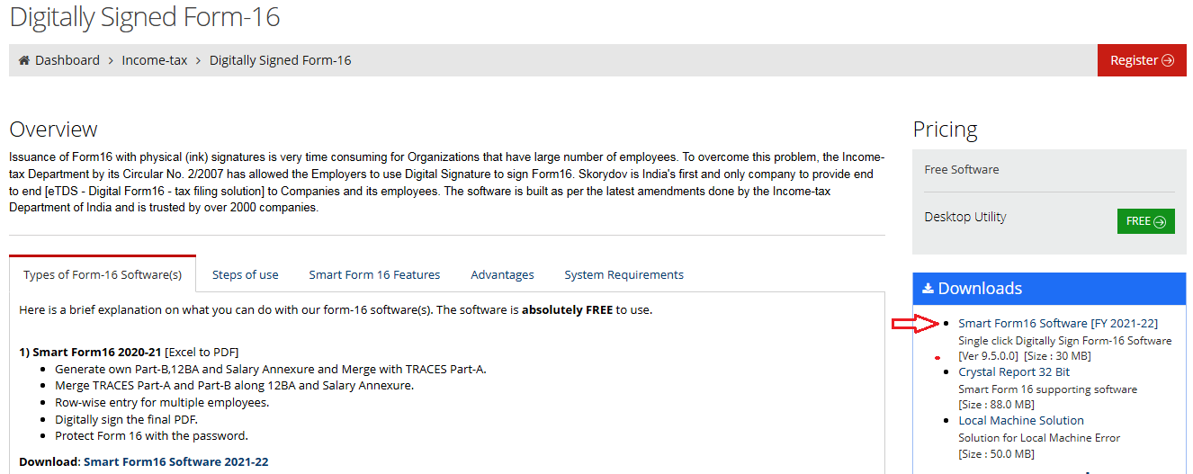 How to generate digitally signed Form 16? – Skorydov TDS
